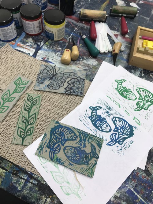 Printmaking Mini-Course - Visit Farmville