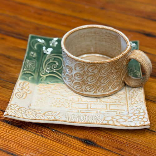Make a Clay Soup Mug and Plate at Mainly Clay - Visit Farmville